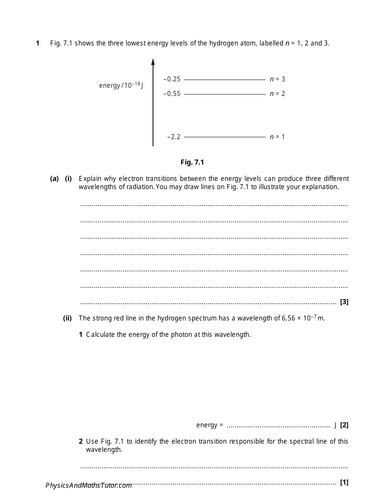Electron Guns A Level Ocr A Chapter 13 Quantum Physics Teaching