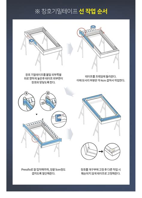 창호기밀테이프