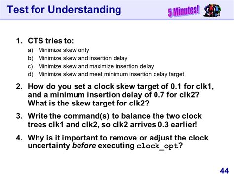 CLOCK TREE SYNTHESIS Pavan VLSI Guru
