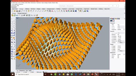 Grasshopper Create A Parametric Surface By Dr Ayman Assem التصميم
