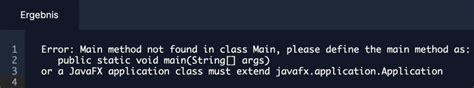 java main methode der startpunkt deines programms [2022]
