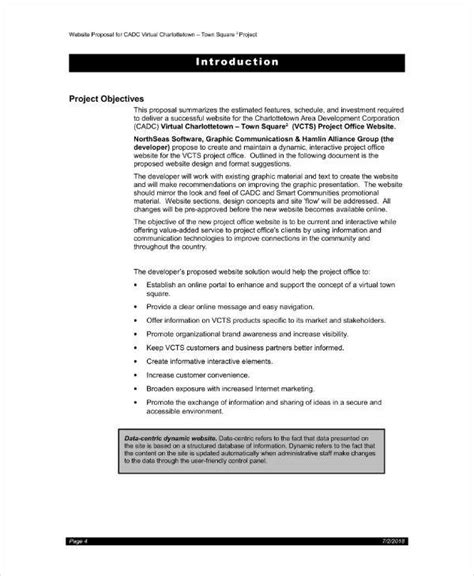 Software Proposal Template