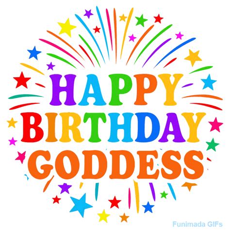 Bright Birthday Wishes Animation For Goddess Download On