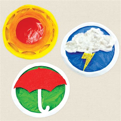 Cardboard Weather Stained Glass Cutouts White Pack Of 4 Paper Activities Cleverpatch