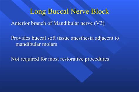 Mandibular Nerve Block Other Techniques Ppt Mandibular Nerve Block Other Techniques Ppt