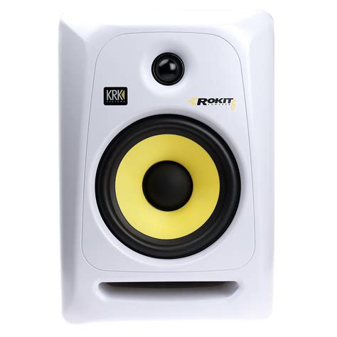 KRK Rokit G3 6" Studio Monitor White Finish | Chicago Music Exchange