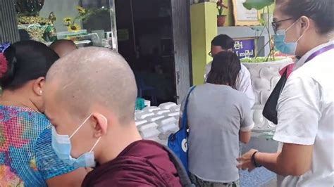 14 8 2023 သရက်တောကျောင်းတိုက် သဘာဝတရားရိပ်သာ၌ နေ့စဥ် ထမင်း ဟင်း အဟာရဒါန