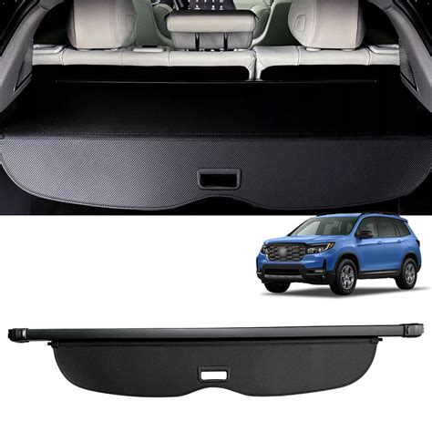 For Honda Passport 2019 2024 Retractable Trunk Cargo Cover Luggage