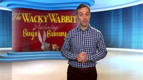 Here Is Bugs Bunny And Elmerfudd In Wacky Wabbit Mysterious Music