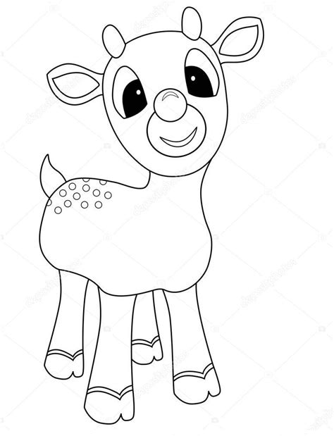 Dibujos De Rudolph Para Colorear E Imprimir Coloringonly Com