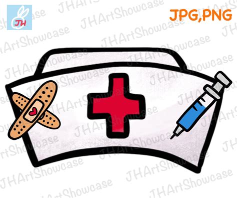 Nurse Hat Png Nurse Hat Clipart Nurse Hat Design Needle Etsy Ireland