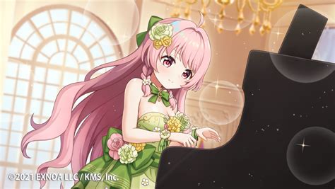 Negija Tenkei Paradox Official Art 1girl Ahoge Bare Shoulders Blush Bow Bowtie Breasts