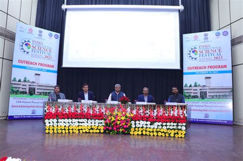 Csir Npl Organized Outreach Program Of Iisf 2023