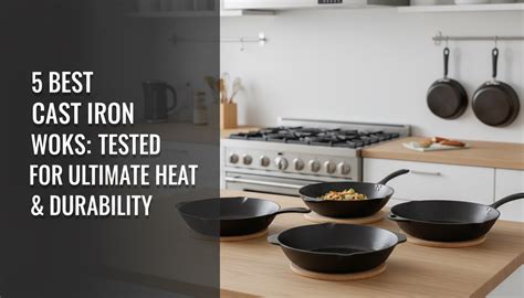 5 Best Cast Iron Woks Tested For Ultimate Heat And Durability