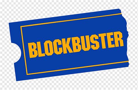 Blockbuster Logo Blockbuster Video Rental Logo Png Pngwing