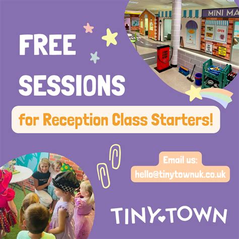 Reception Class Starters Free Meet Up Sessions Tiny Town