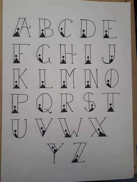 Cursive Alphabet Chart