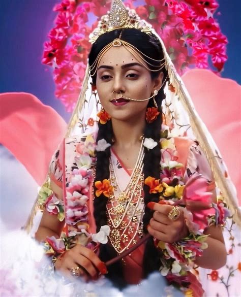 Devi Radha 🌷 Mallika Singh Official Radhakrishn Radha Radharani Krishna Radhakr