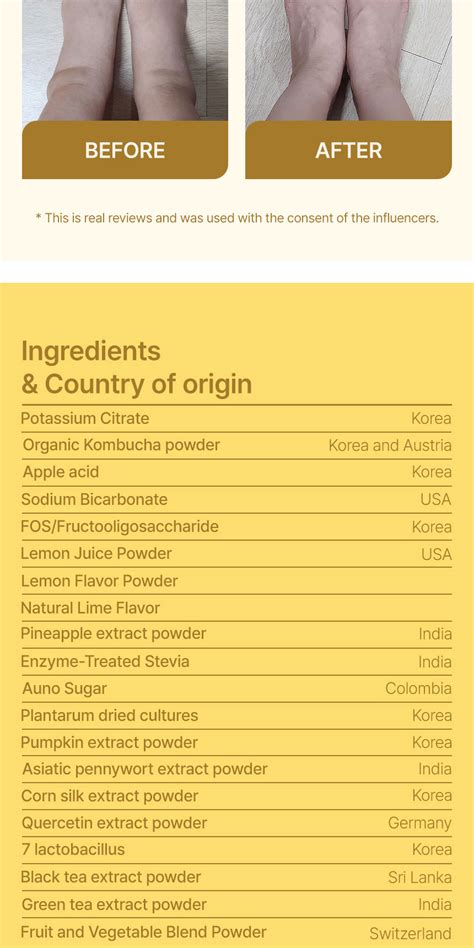 Buy3 Free1 Younglong Premium Korean Potassium Kombucha Lemonberry