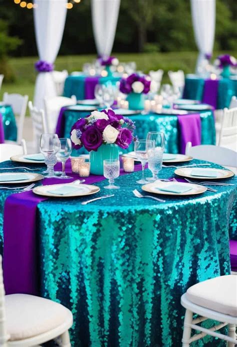 15 Best Purple And Teal Wedding Color Ideas For A Stunning Celebration Omg Hitched