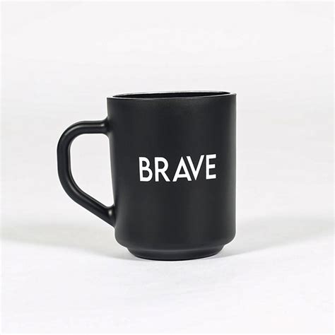 Rakle Motto Brave Kupa 240 Ml Siyah