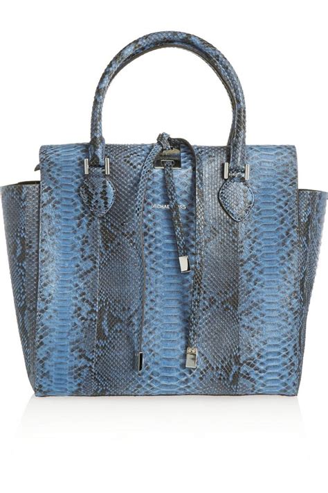Michael Kors Python Tote Stylish Designer Handbag