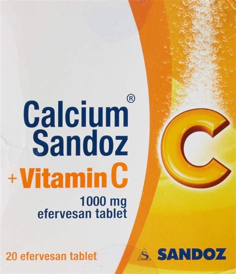 Sandoz Ca C 1000 Effervescent Tablets 20 Tablets Buy Now With Express International Delivery