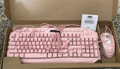 Mouse Razer Magegee Gk710 Rgb Backlit Pink Keyboard