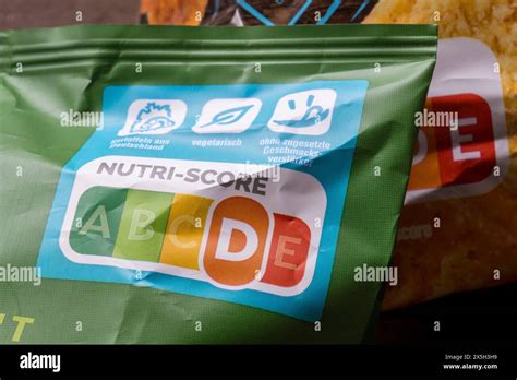 Nutri Score Label On Packaging Nutrition Labelling System Food