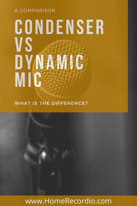 Condenser Vs Dynamic Microphone Key Differences Explained