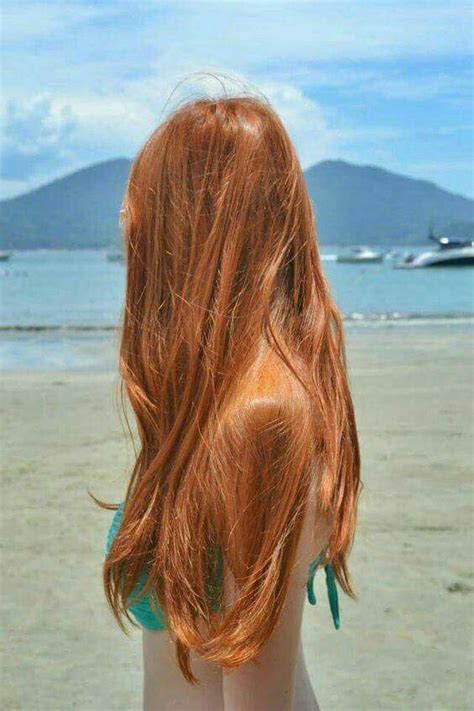 Redhead Ginger Hair Color Natural Red Hair Long Red Hair