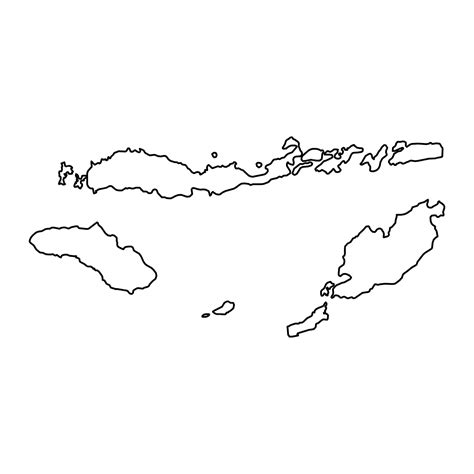 Premium Vector East Nusa Tenggara Province Map Administrative