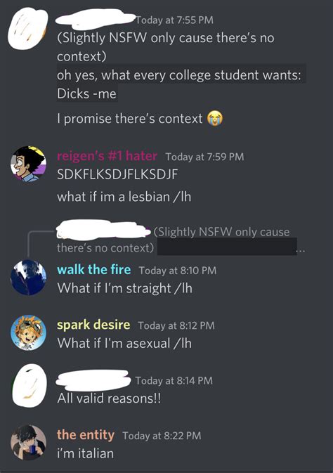 Discord Minus Context