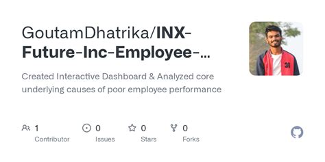 Github Goutamdhatrikainx Future Inc Employee Performance Analysis