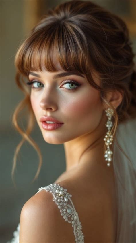 15 Stunning Bridesmaid Hairstyles With Bangs For Your Special Day
