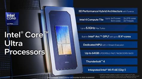 Intel Meteor Lake mobil işlemciler tanıtıldı: İşte özellikleri | DonanımHaber