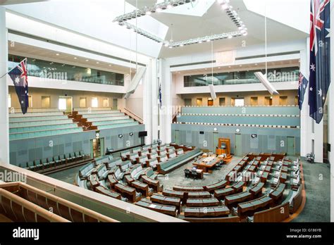 Canberra Australia Mar 25 2016 Interior View Of The House Of