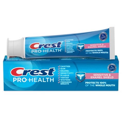 Crest Pro Health Sensitive And Enamel Shield Toothpaste 4 3 Oz Ralphs