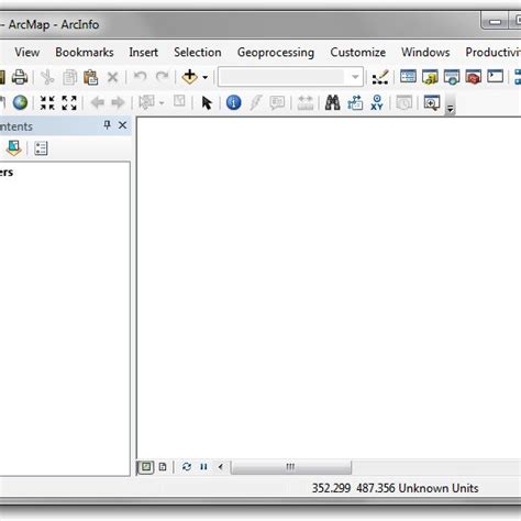 Arcmap Tool Interface Download Scientific Diagram