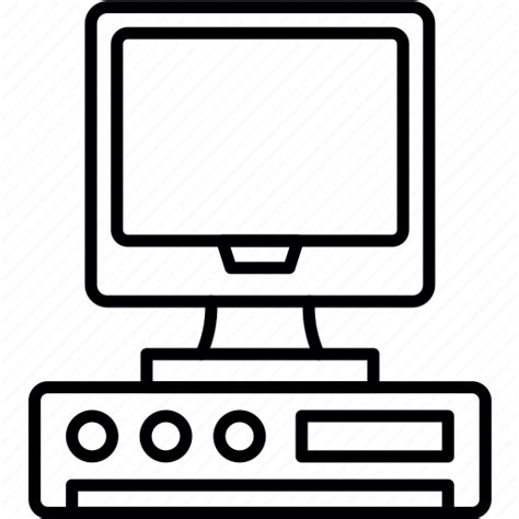Computer Cpu Device Pc Technology Icon Download On Iconfinder