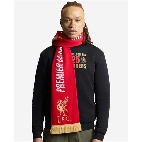 Liverpool Scarf Epl Champions 202425 Red