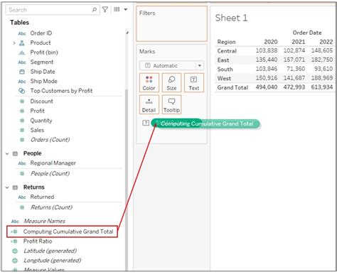 How To Compute A Cumulative Grand Total In A Crosstab Tableau Software How To Compute A Cumulative Grand Total In A Crosstab Tableau Software