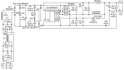 Bp2525 схема включения