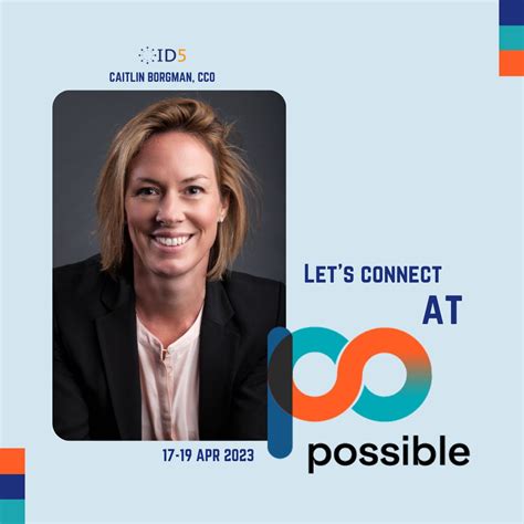 Caitlin Borgman On Linkedin Possible2023