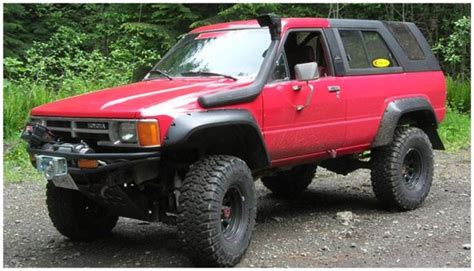 Bushwacker 84 88 Toyota Cutout Style Flares 2pc Black Fender Flares