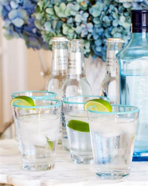 Coastal Drinking Glasses With A Splash Of Ocean And Sea Life Designs