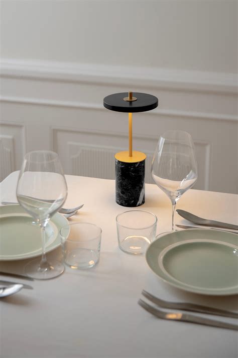Asteria Move Mini Portable Lamp Black Marble Architonic