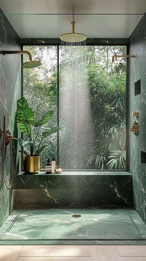 Outdoor Shower Tropical Green Tropical Rain Shower Outdor Tropical