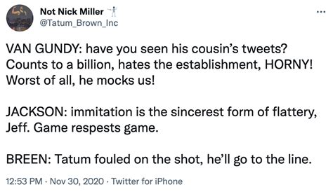 Tweeting Van Gundy Jackson Breen Parodies Know Your Meme