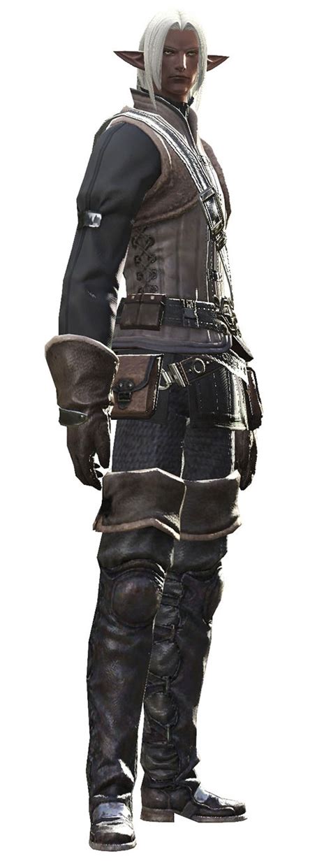 Elezen Male Render Final Fantasy Xiv Art Gallery